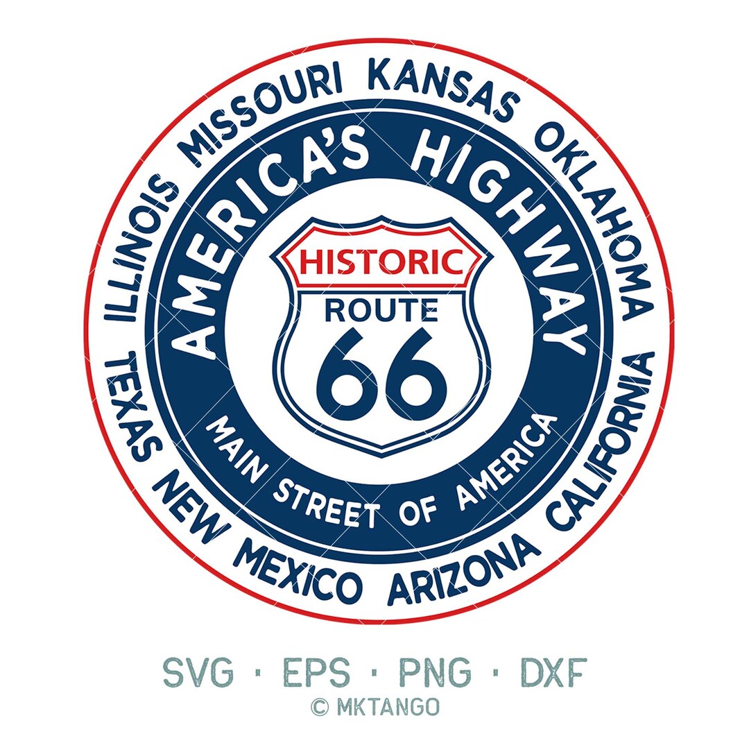 Route 66 Svg, Route 66 Tickers SVG, Route 66 Mug, Route 66 Tshirt ...