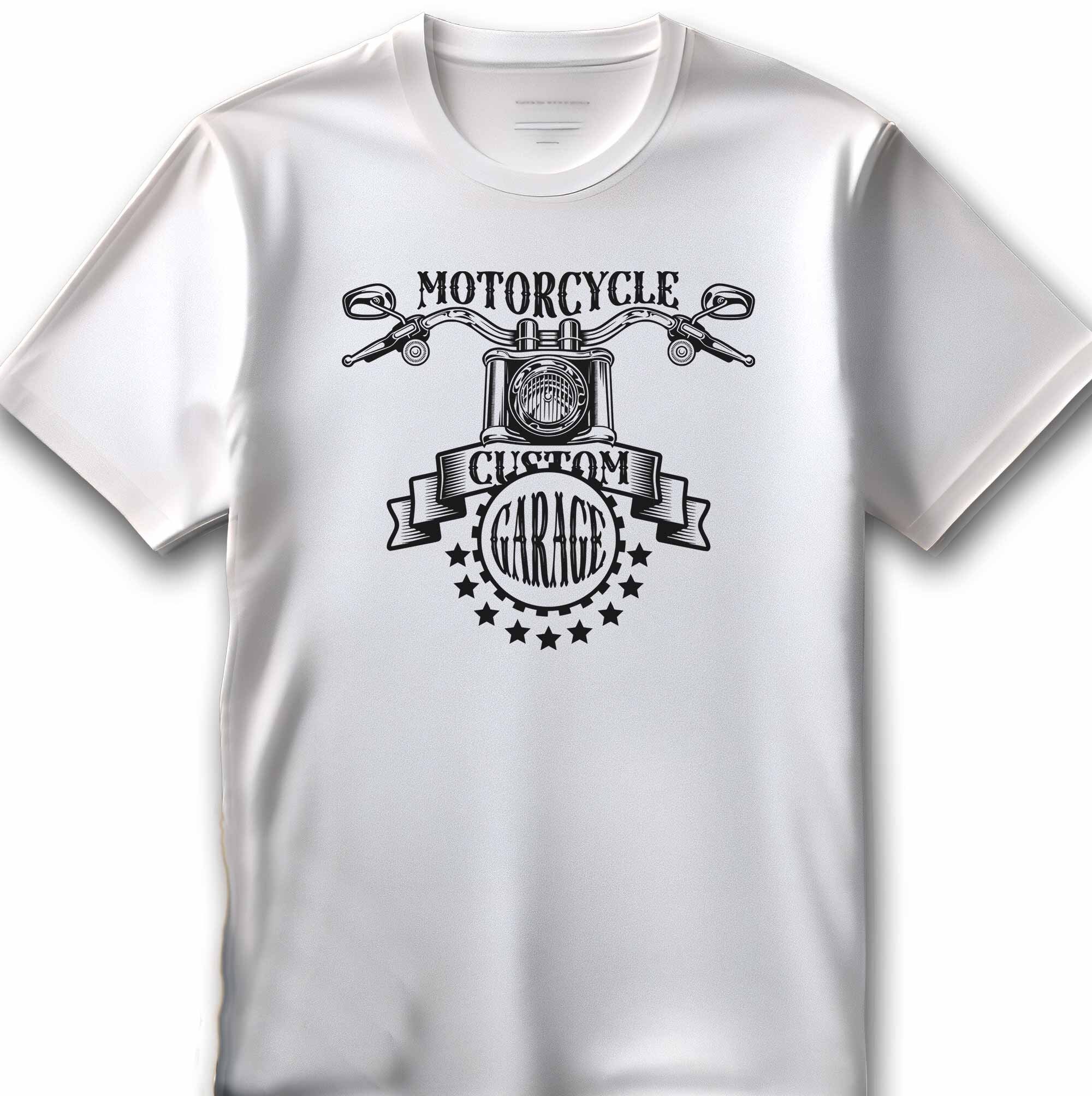 Custom Motorcycle Decal | Garage Svg | Classic Motorcycle Svg ...