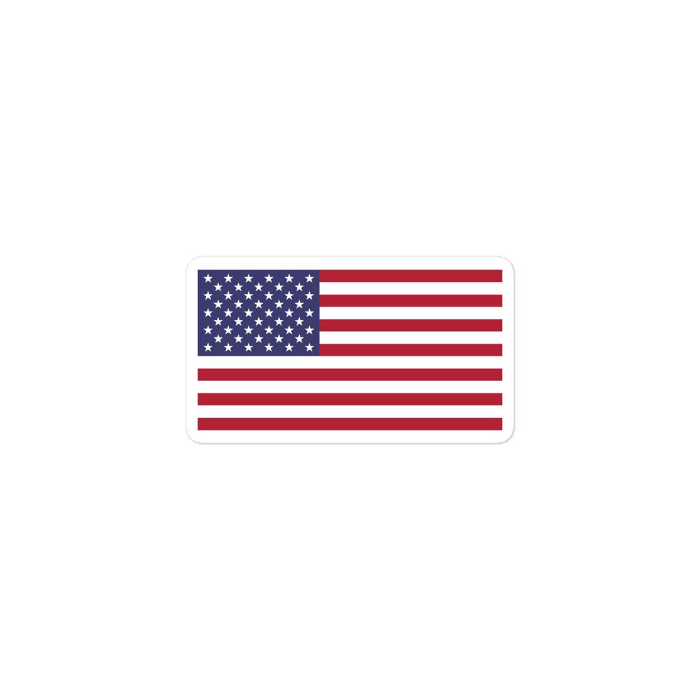 The United States Flag Sticker - Etsy