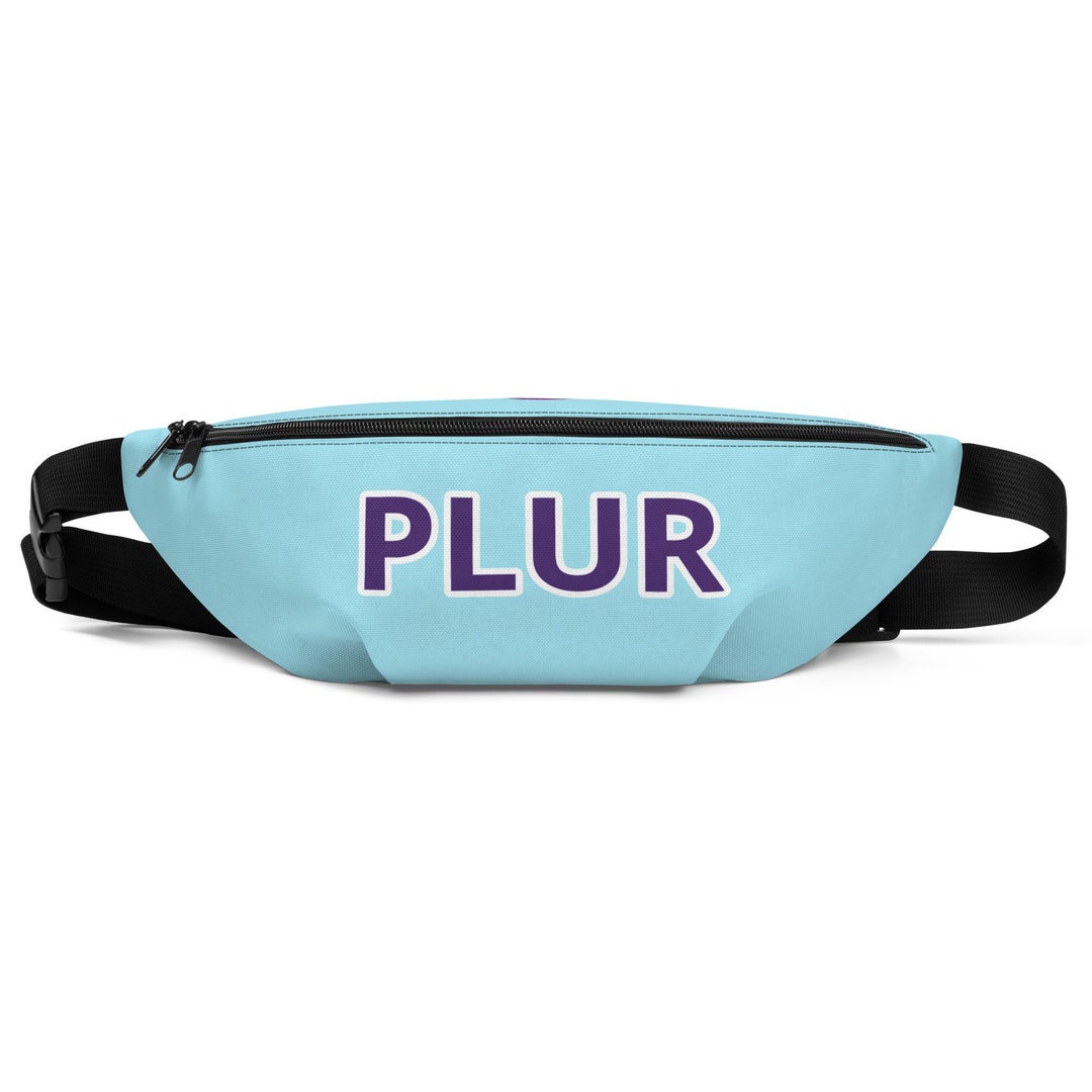 Graphic Smiley Face Emoji PLUR Fanny Pack - Etsy
