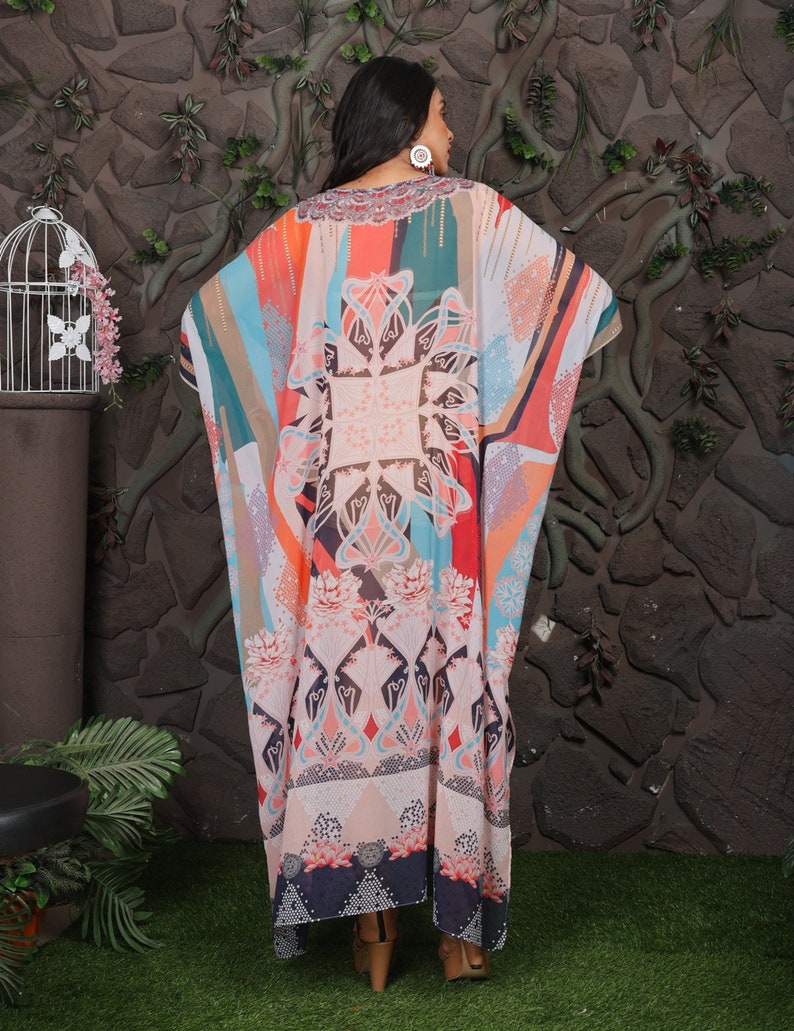 Caftan Petite Modest Kaftan Maxi Dress Women Silk Caftan Beach Cover up ...