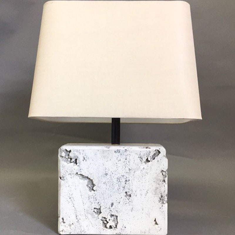 Concrete Lamp - Etsy