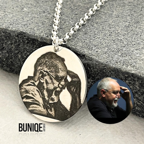 Memorial Chain Necklace - Etsy