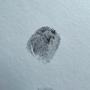 Fingerprint Necklace With Secret Message - 925 Sterling Silver, 24K ...