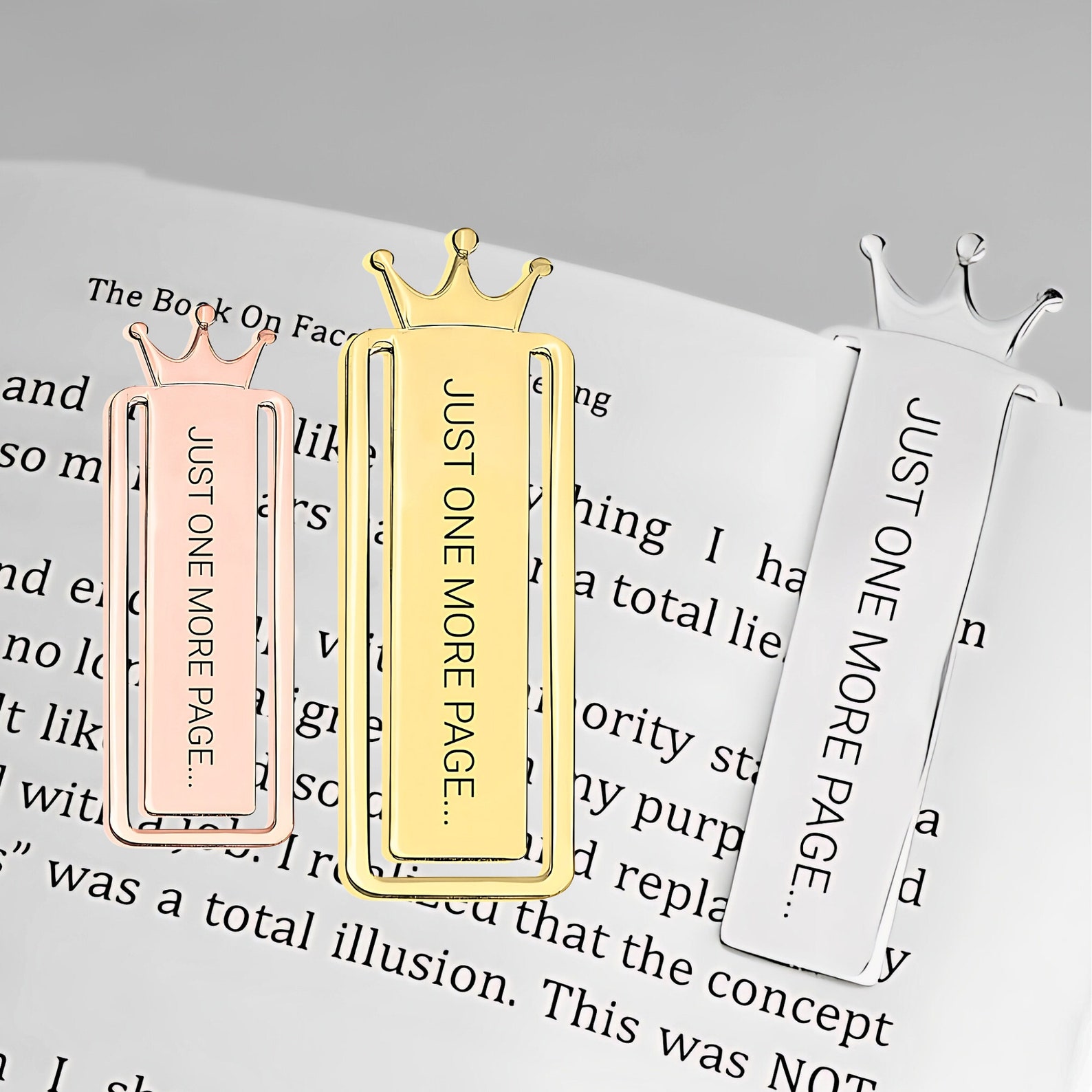 Personalized Crown Bookmark, Engraved Sterling Silver 925 - Teacher ...