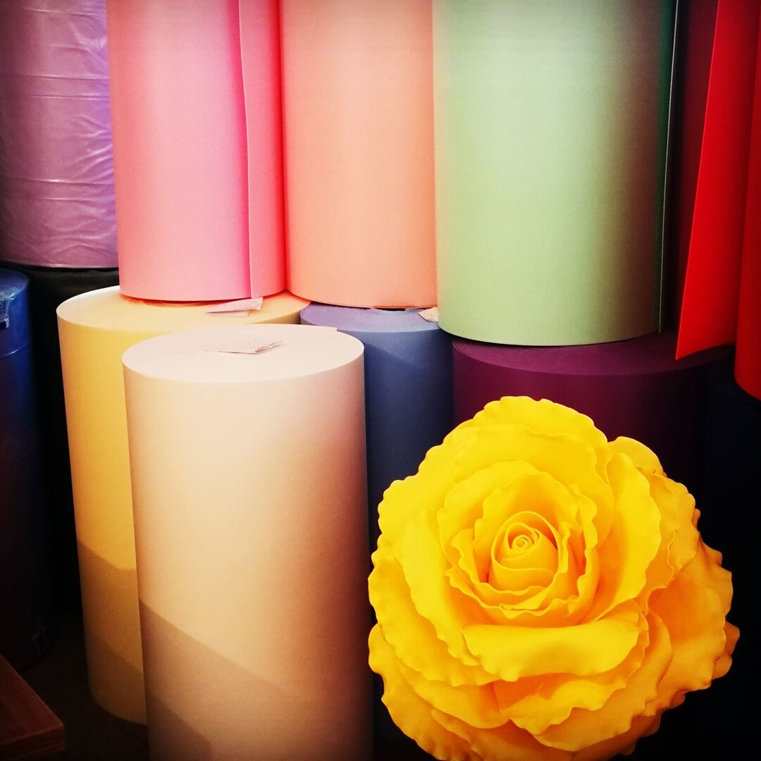 20 Metres EVA Foam Isolon 2 Mm, for Making Big Flowers and Other ...