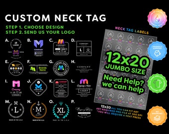 Neck Tag Label | Etsy