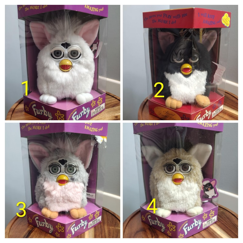 Furby Sealed in Original Box - Your Choice Vintage 1998 - Etsy