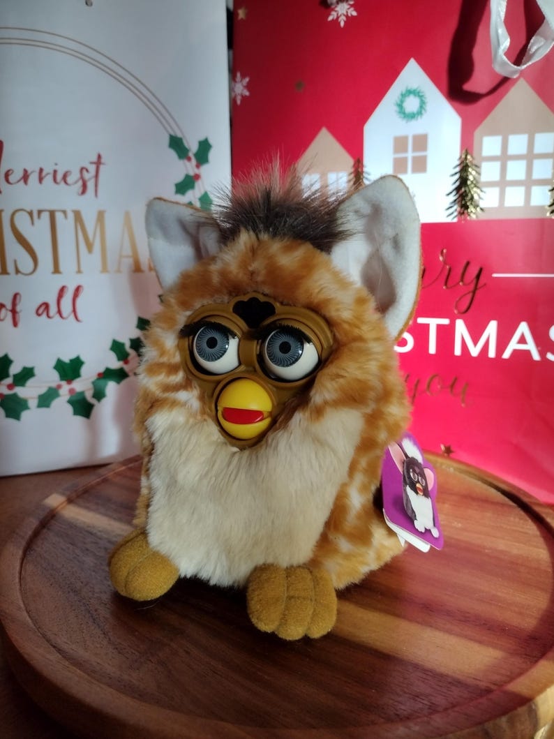 Furby Giraffe With Box- NON WORKING Vintage Electronic Toy 1998 - Etsy