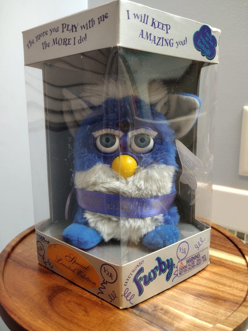 Furby Special Limited Edition Y2K Millennium Vintage Electronic Toy ...