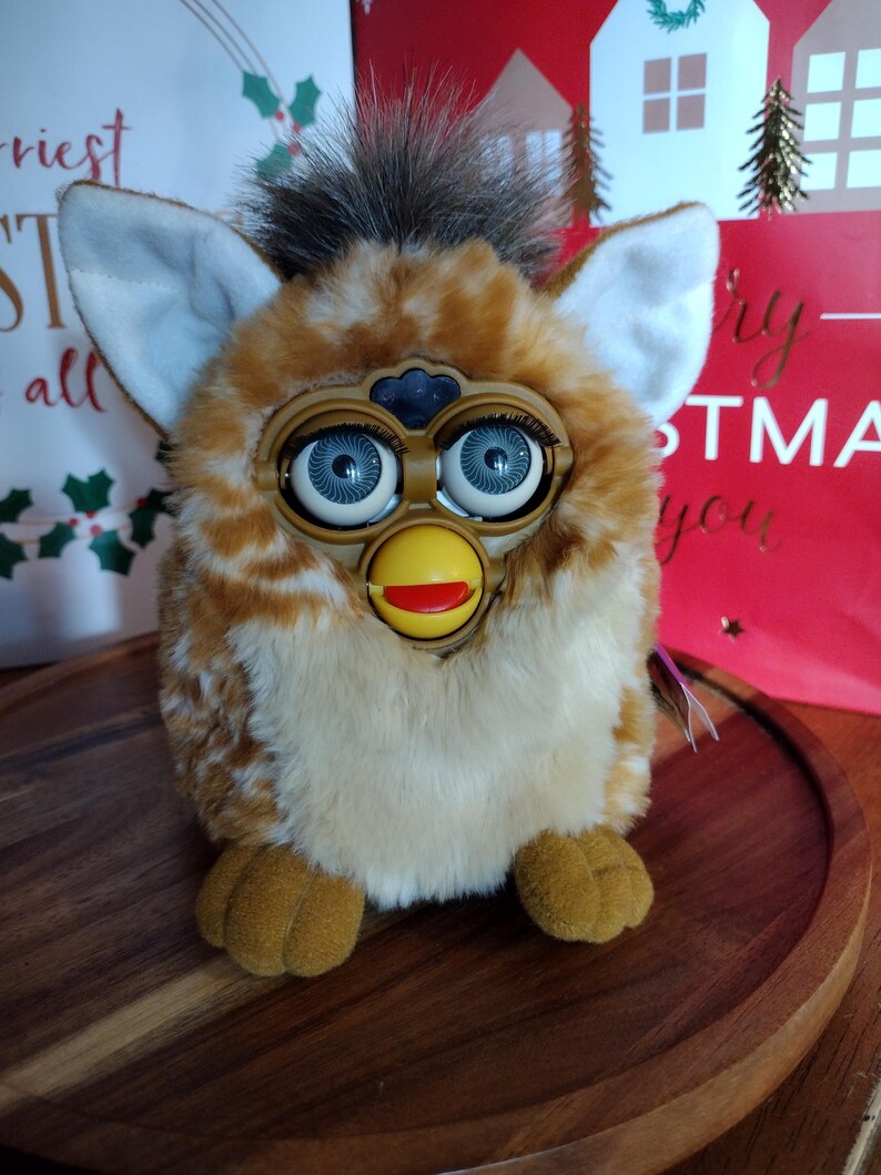 Furby Giraffe With Box- NON WORKING Vintage Electronic Toy 1998 - Etsy