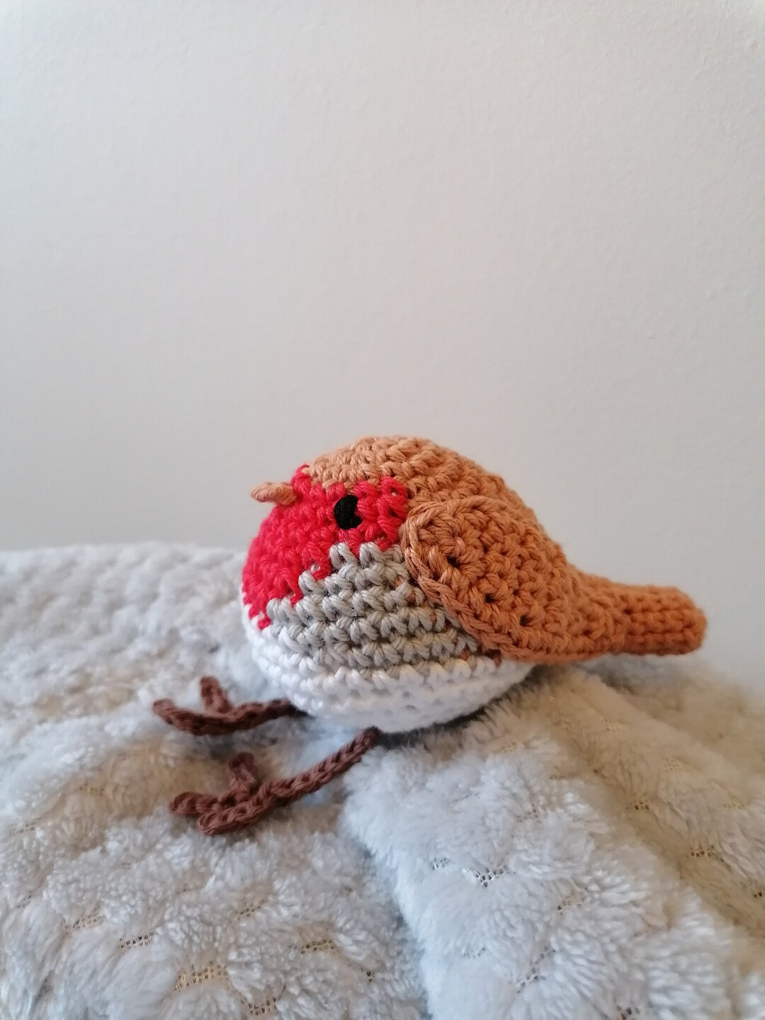 Robin - Robin Handmade - Robin Decoration - Crochet Amigurumi Robin ...