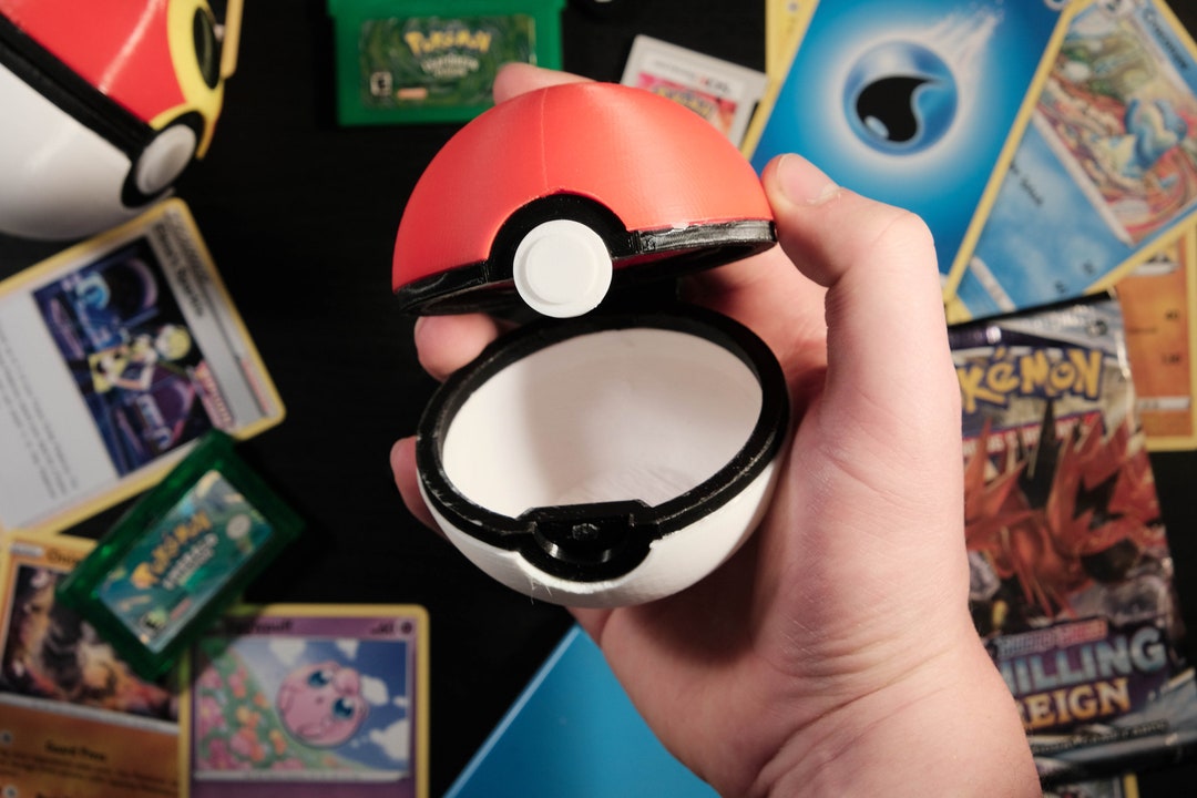 3D Printed Opening Pokeball - Etsy