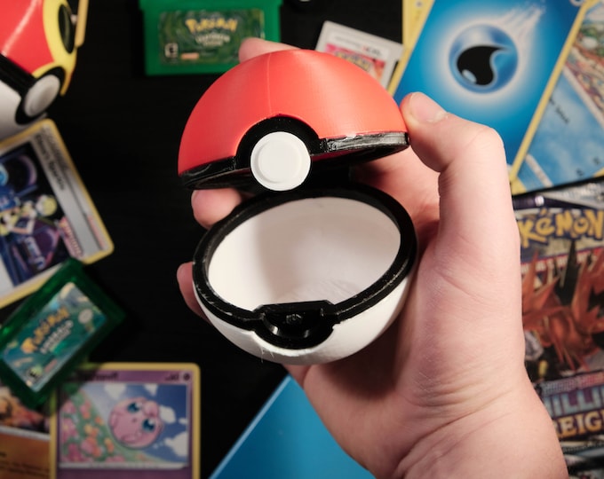 3D Printed Opening Pokeball - Etsy