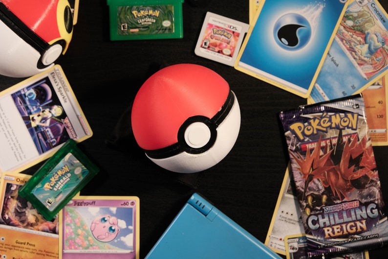 3D Printed Opening Pokeball - Etsy