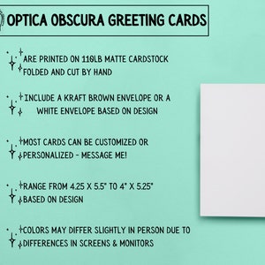 Optical Lab Gift for Optician Life Card Blank Thank You Card for Eye ...