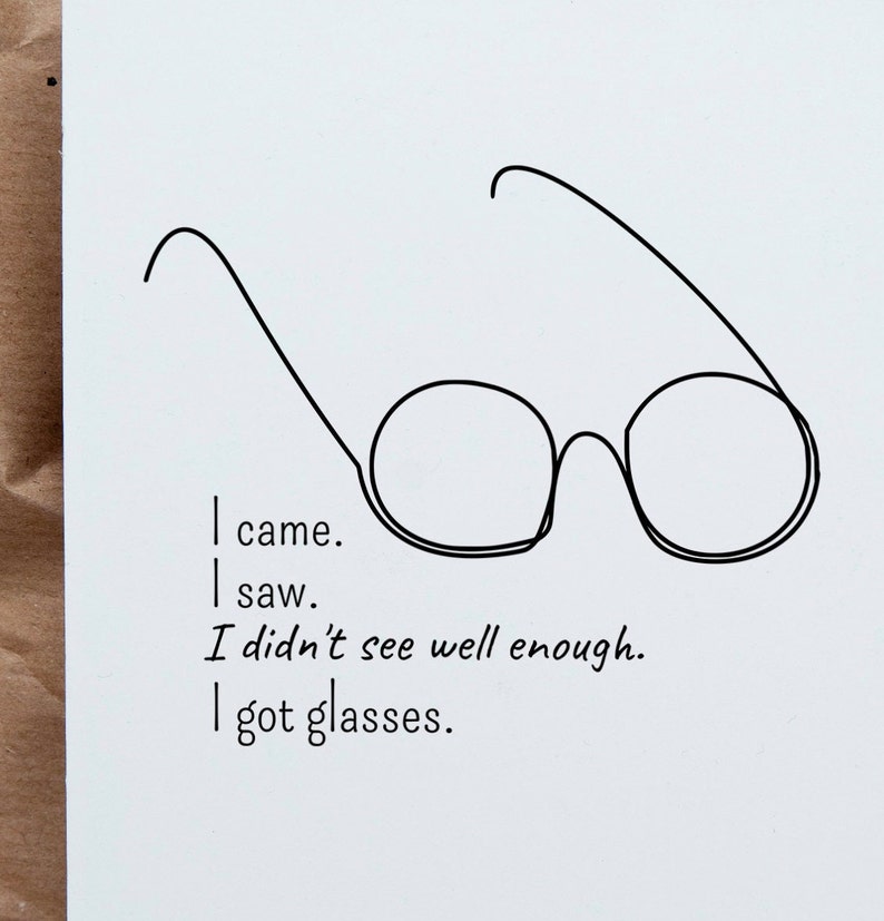 Optometry Blank Card Thank You Card for Optometrist Student Gifts for ...