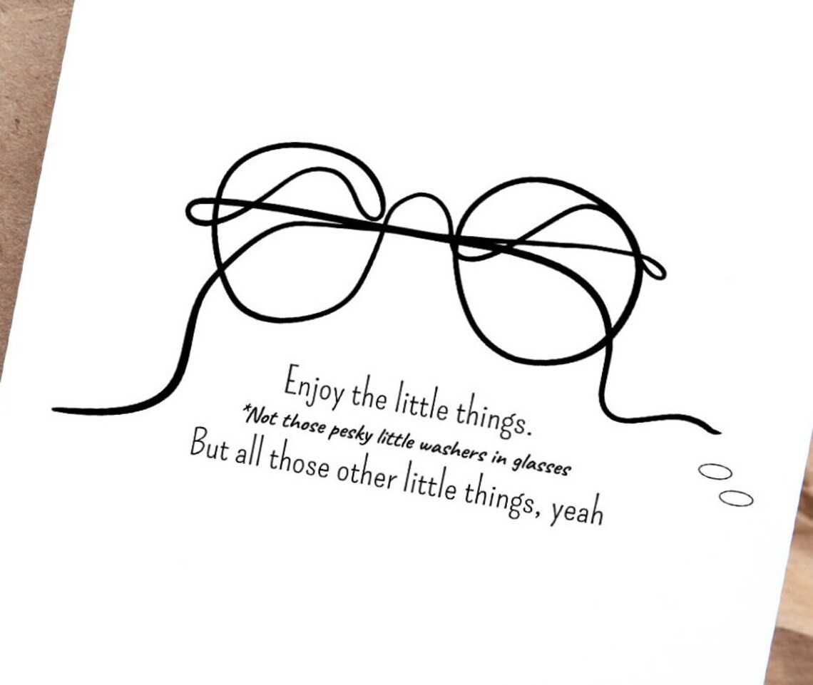 Optical Lab Gift for Optician Life Card Blank Thank You Card for Eye ...