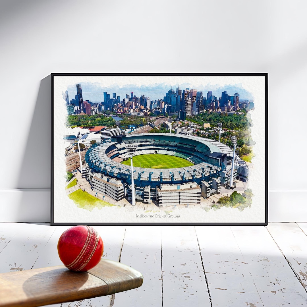 Melbourne Cricket Ground (MCG) Watercolor Print – Digital Download ...