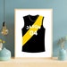 Personalized Name AFL Football Modern Gallery Wall Set, Digital Prints ...