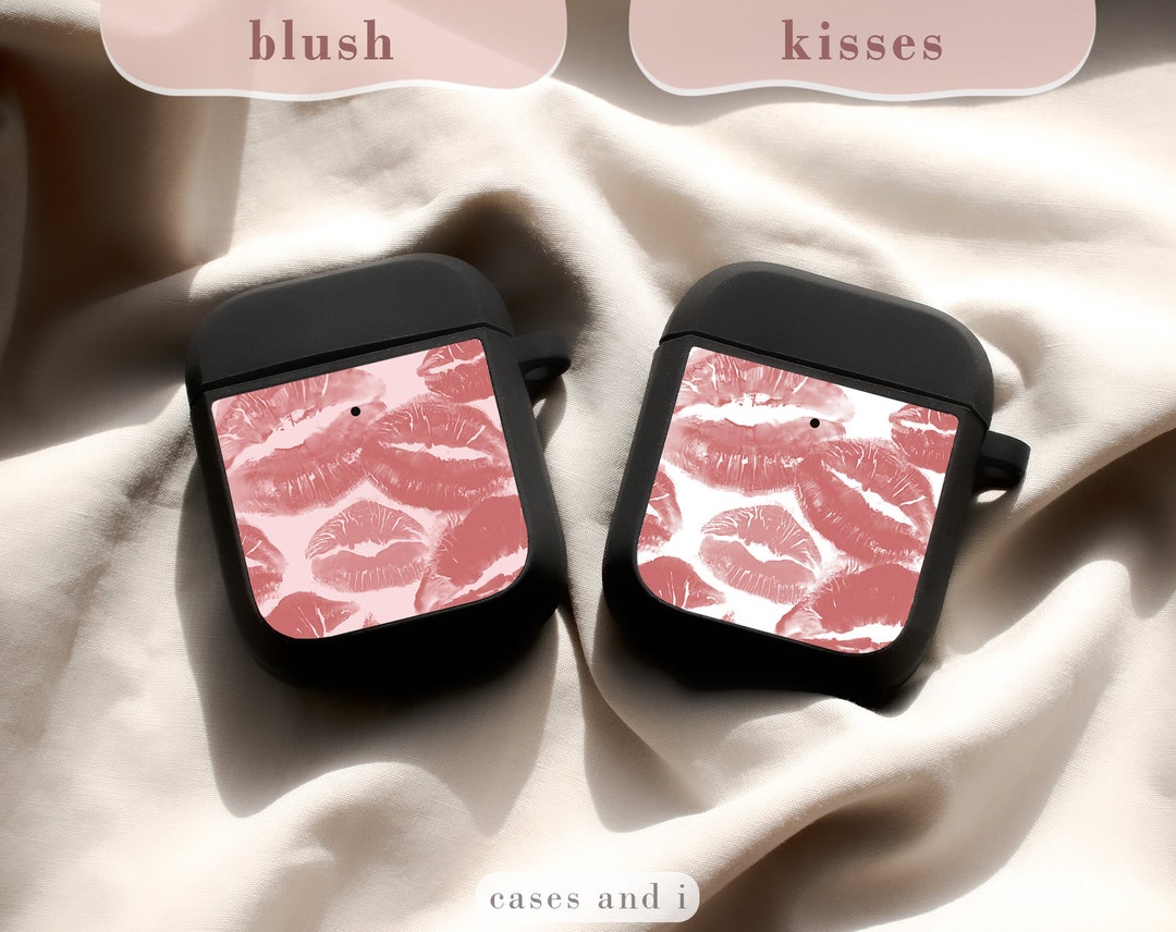 Aesthetic Lipstick Kiss AirPod & AirPod Pro Rubber Case - Etsy