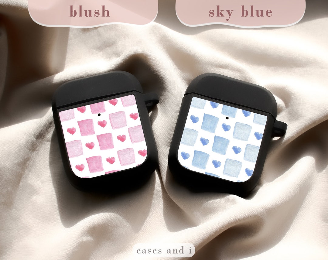 Aesthetic Coquette Checkered Heart AirPod & AirPod Pro Rubber Case - Etsy