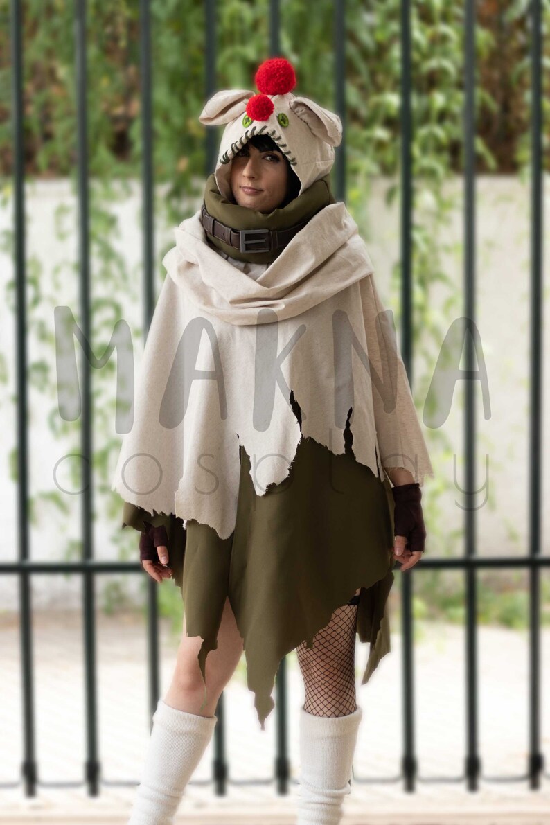 Yuffie Cosplay Cape FFVII Moogle Cape | Etsy Canada