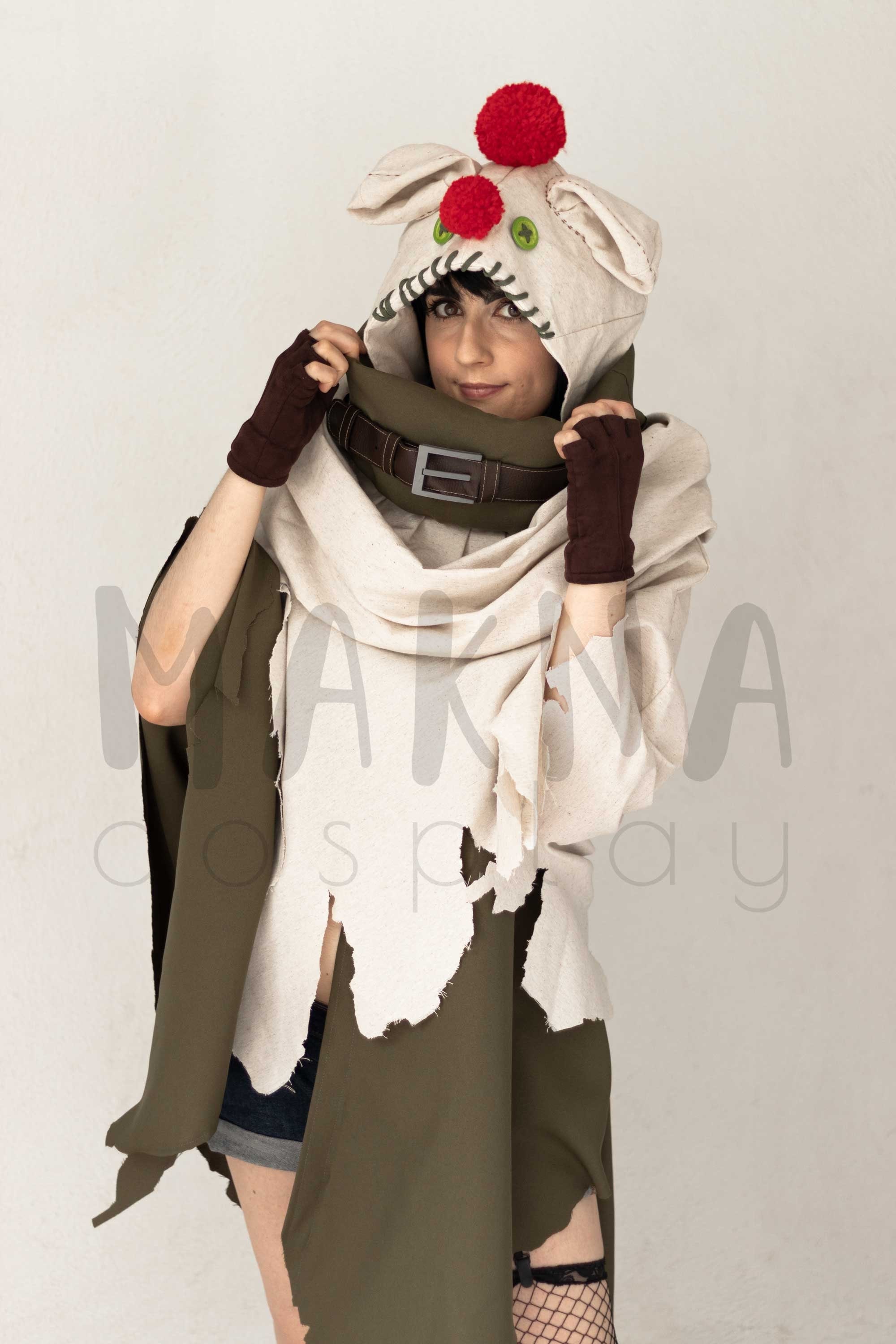 Yuffie Cosplay Cape FFVII Moogle Cape - Etsy Canada
