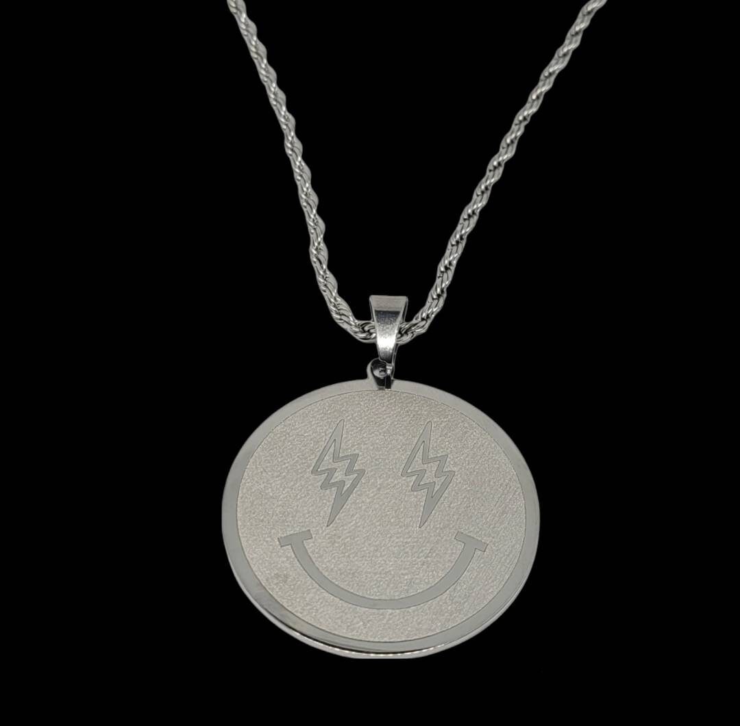 J Balvin Logo Necklace, Murakami, Reggaeton, Latin Music, Jordan 1 ...
