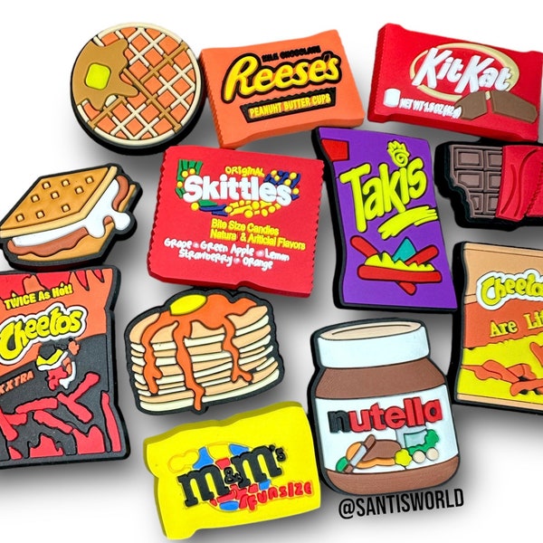 Chip Croc Charms - Etsy