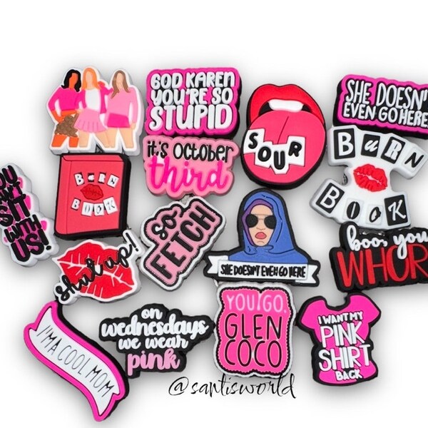 Mean Girls Croc Jibbitz - Etsy