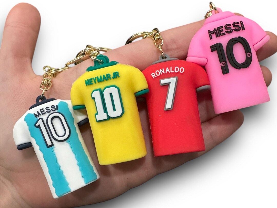 Messi Keychain, Neymar Jr Keychain, Ronaldo Keychain, New Soccer ...