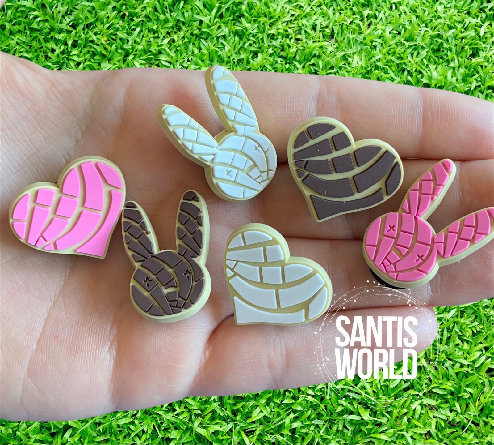 Love Conchas Shoe Charms Latina Mexicana Bad Bunny Concha - Etsy