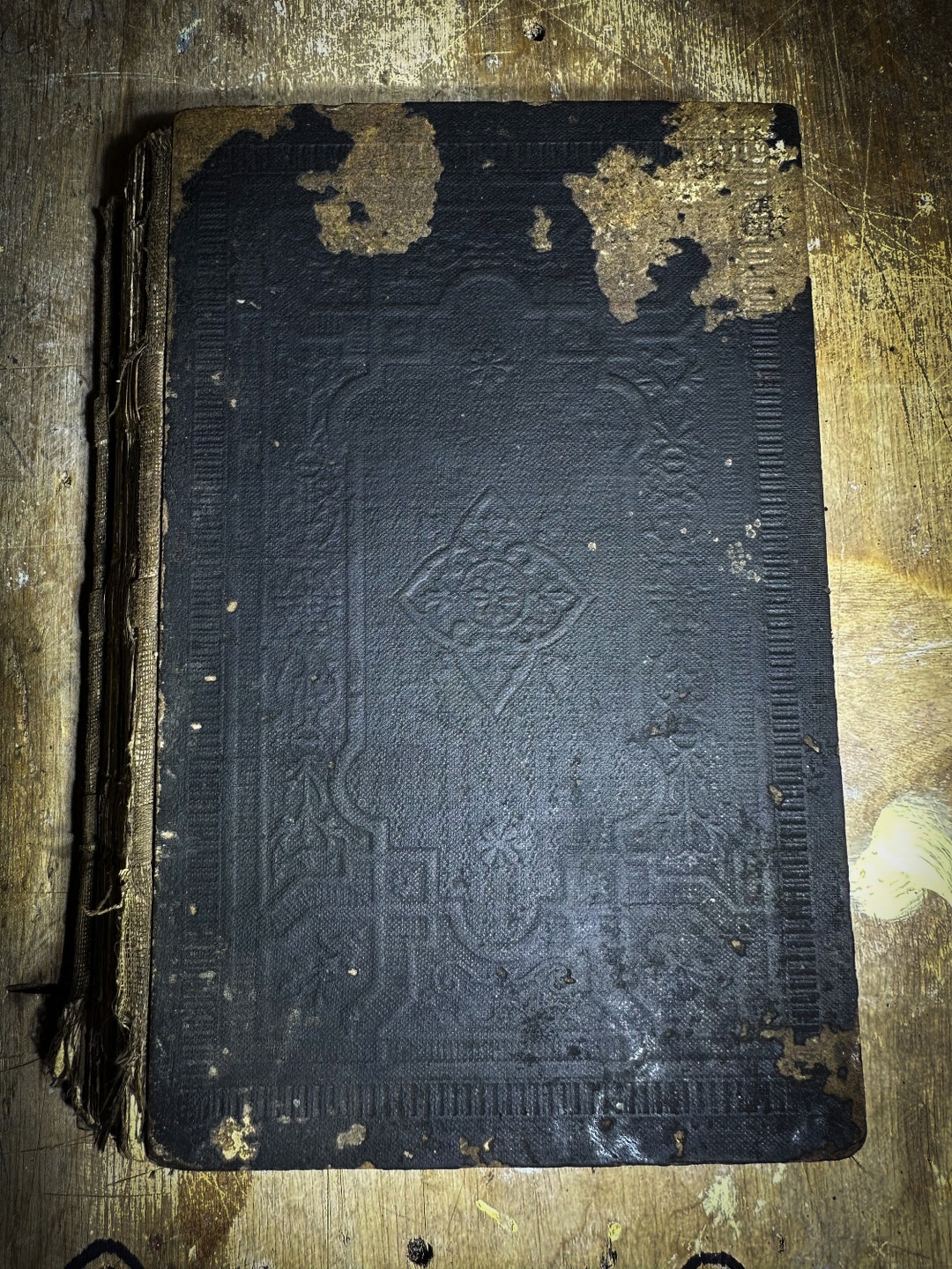 120 Years Old Antique Latvian Gothic Bible and Psalms . Rare Religious ...