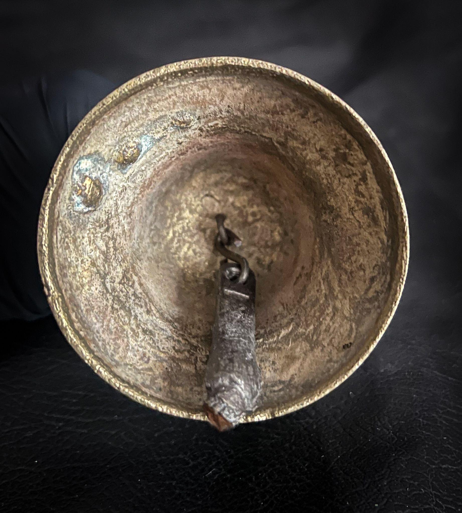Chinese Ritual Bell, Buddhist Ritual Hand Bell, Tibet Brass Bell With ...