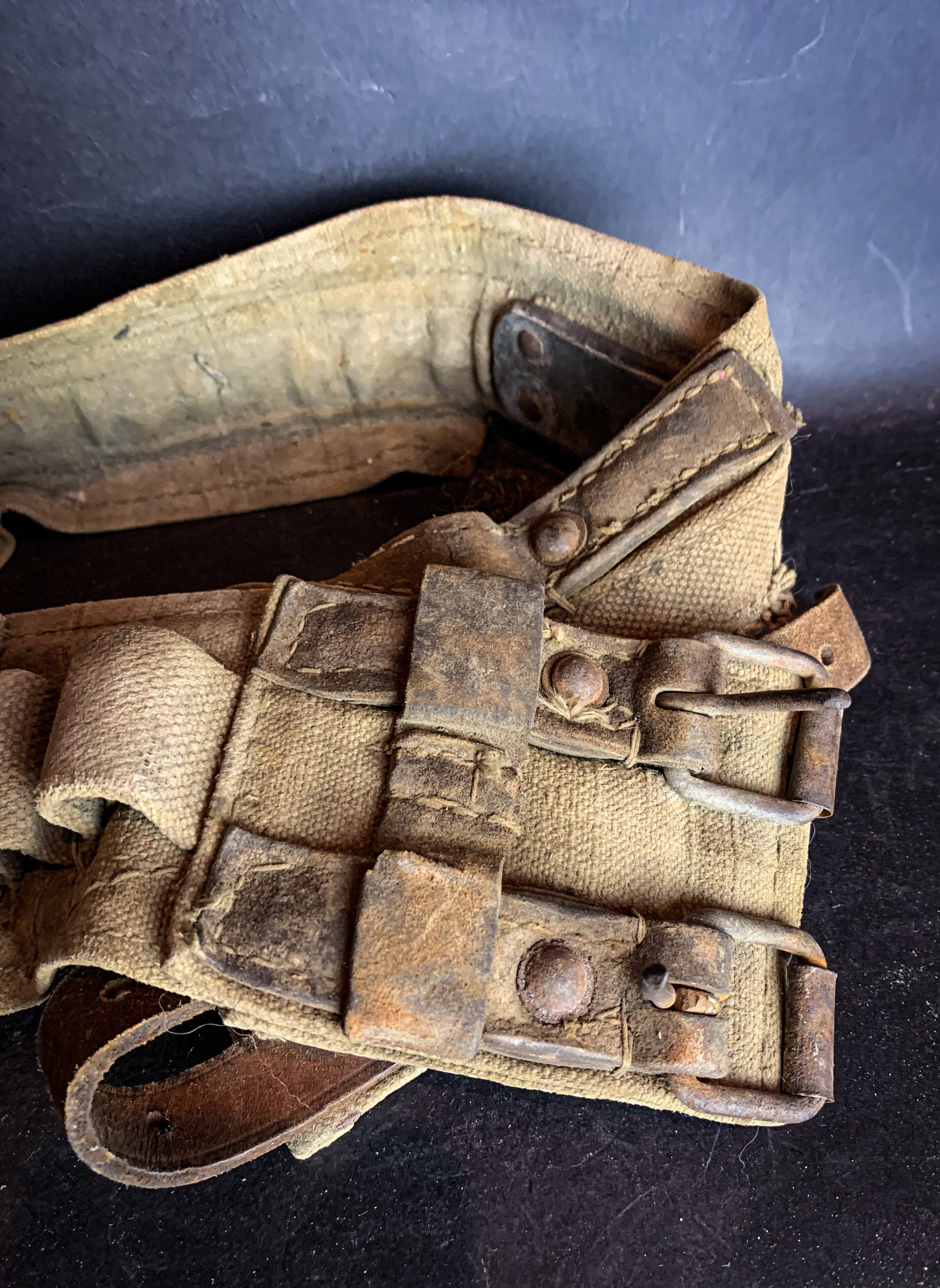 Vintage Soviet Era Heavy Rescue Belt. Work at Height Fitters USSR Belt ...