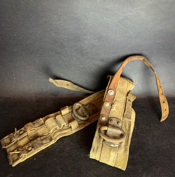 Vintage Soviet Era Heavy Rescue Belt. Work at height … - Gem