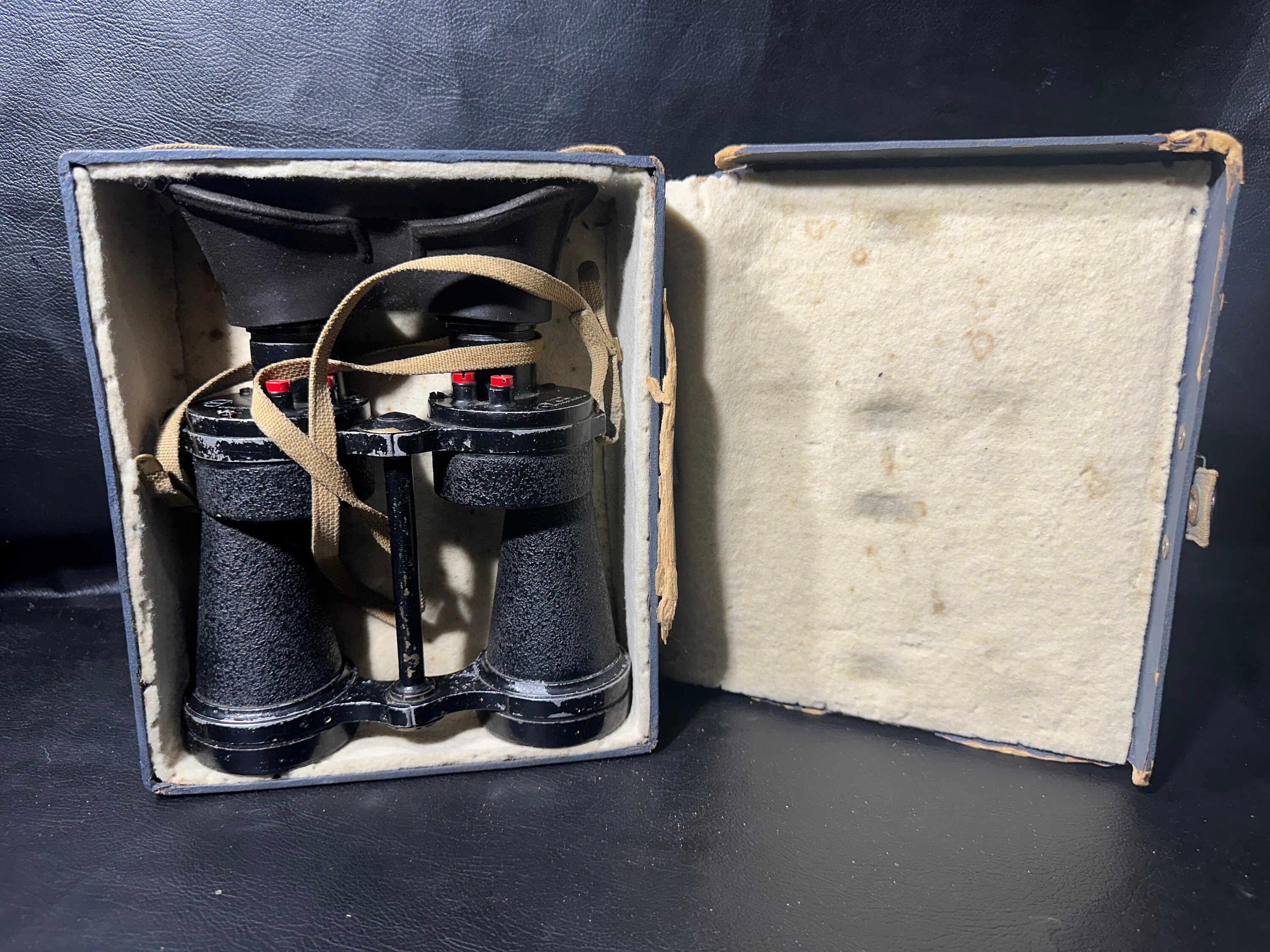 British WW2 Very Rare Royal Air Force bino Prism X5 Mk IV Number 1169 ...