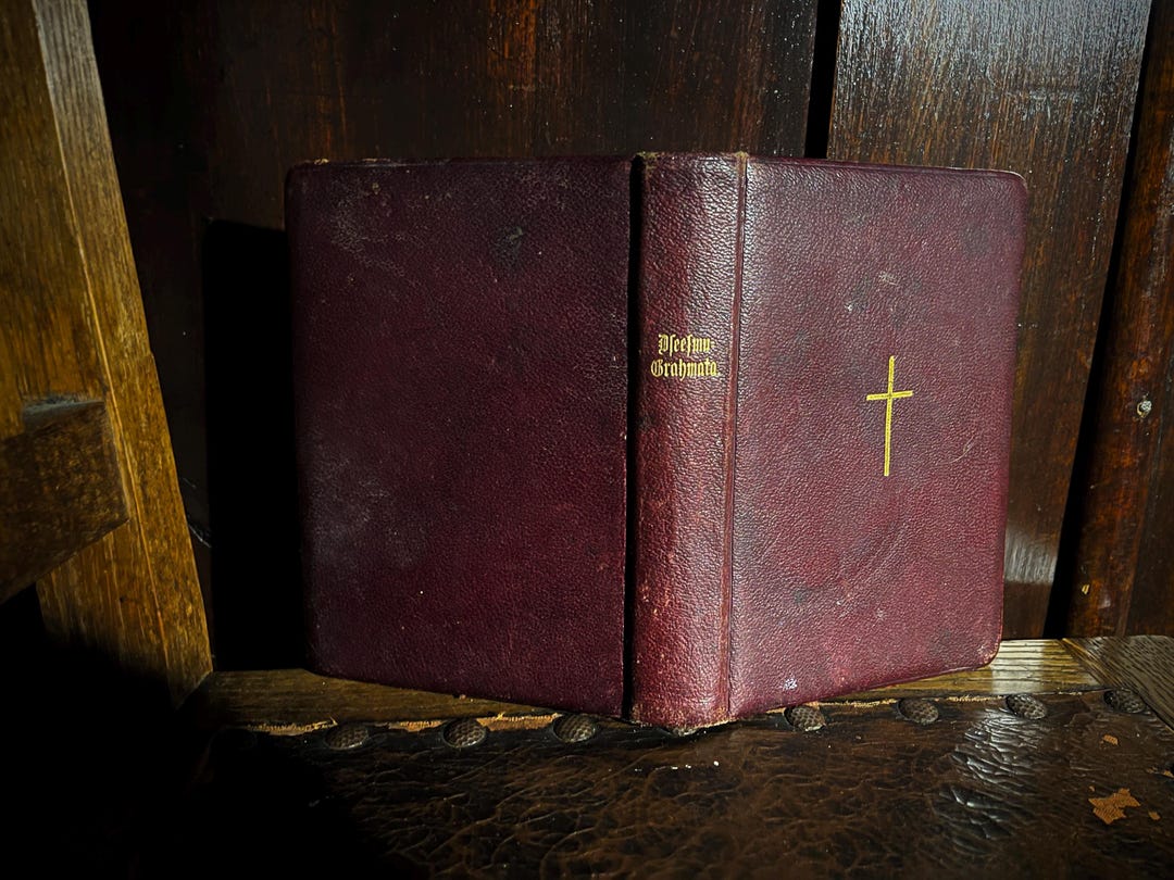 Antique Church Hymnal, Gothic Script, Religious Artefacts, Lutheran ...