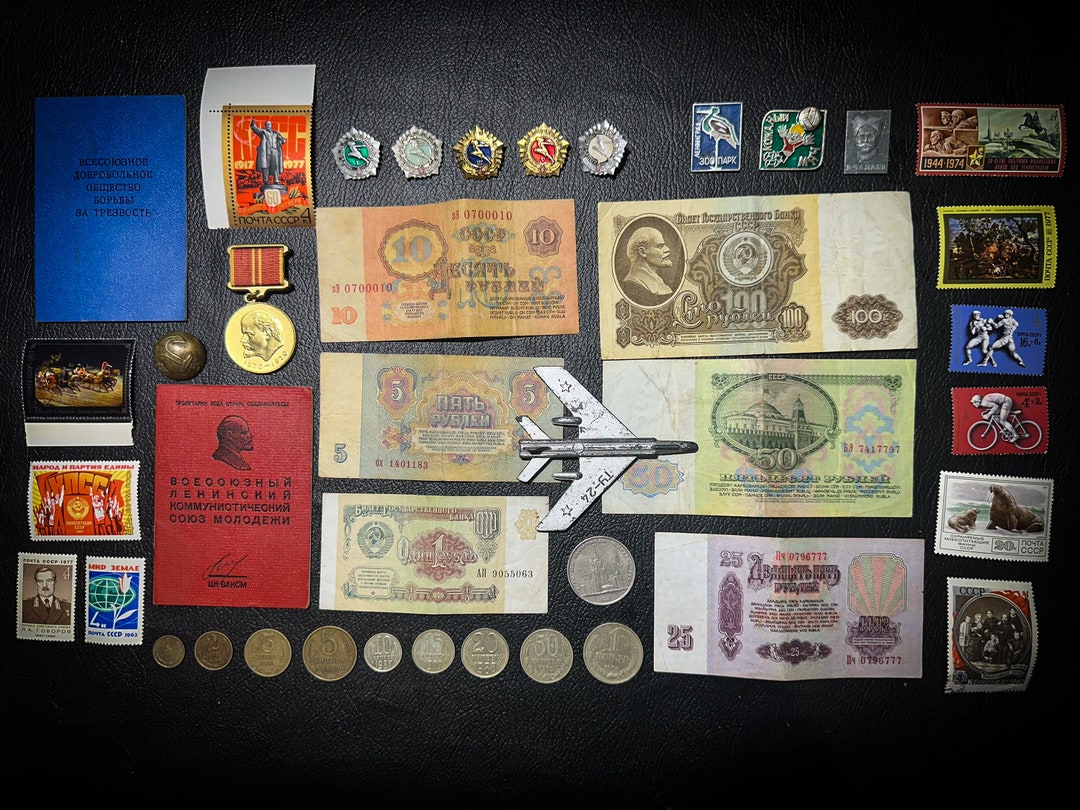 Incredible Set of USSR Nostalgia Items Vintage Authentic Soviet ...