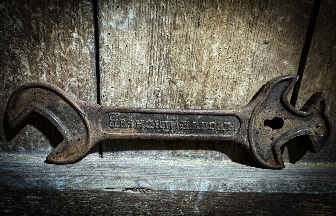 Antique the Tsar ERA Open Ended Wrench! Super Rare 19th 150 Years Old ...