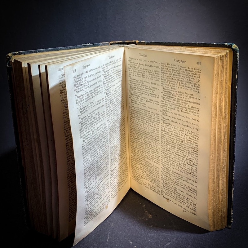 Dictionary Font - Etsy