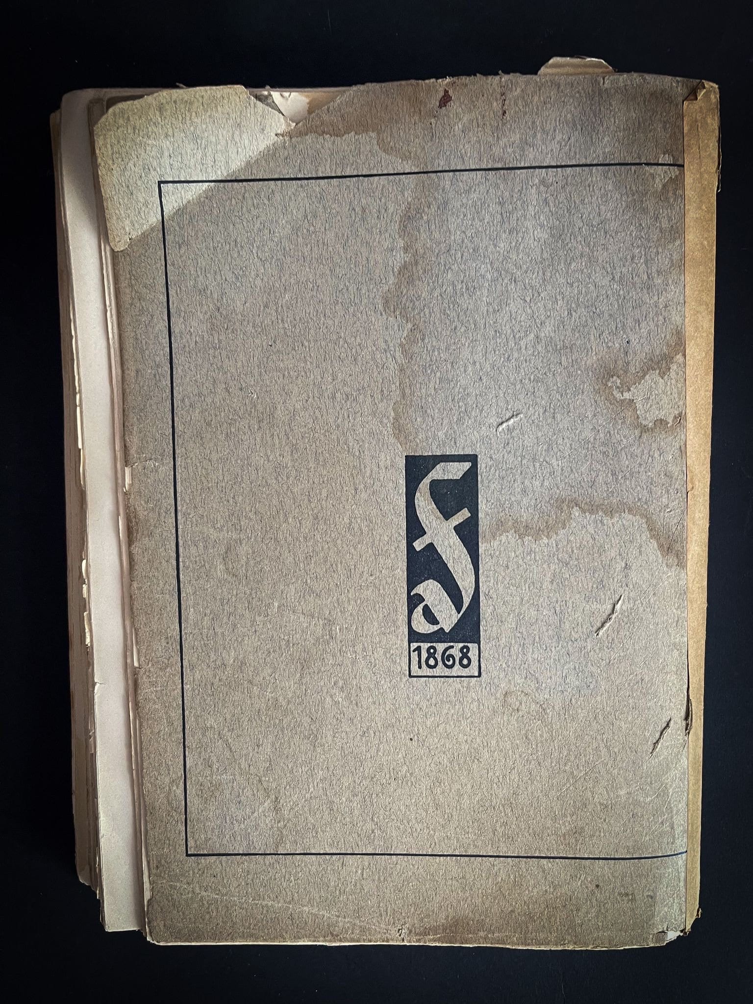 Rare Antique German Music Book Issued in the Year of 1910 Richard’s ...