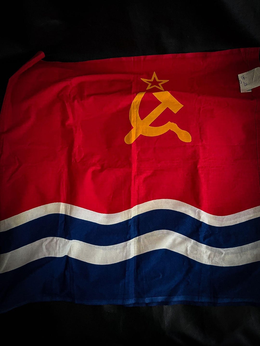 Latvian SSR Flag, Baltic Country Ussr-era, Vintage Old Very Big and ...
