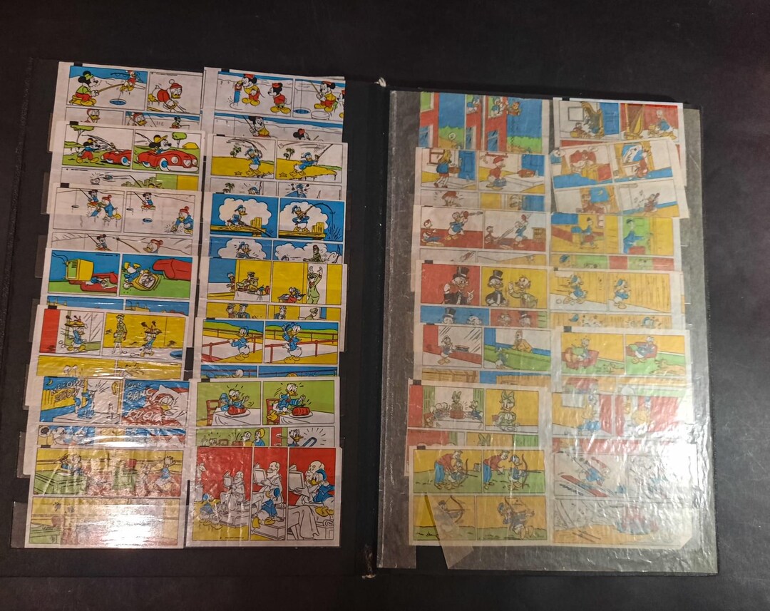 Vintage Chewing Gum Wrappers, Cartoon Packaging, 80s-90s Collectibles ...