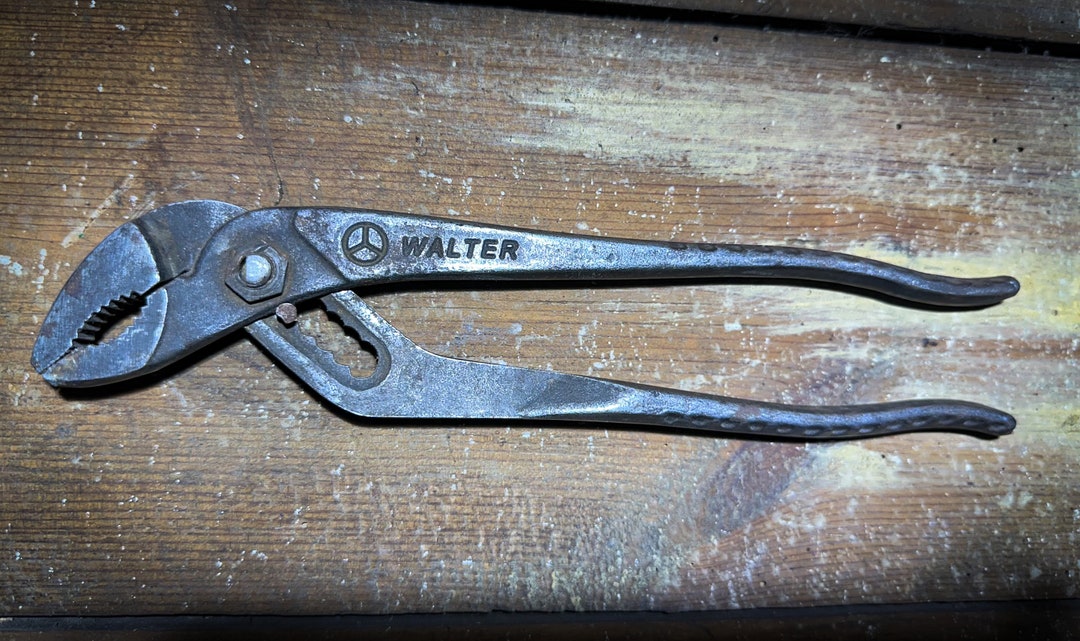 Vintage Adjustable Long Pliers WALTER Germany Wrench. Quality Rare ...