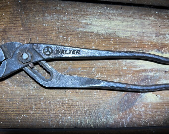 Vintage Adjustable Long Pliers WALTER Germany Wrench. Quality Rare ...