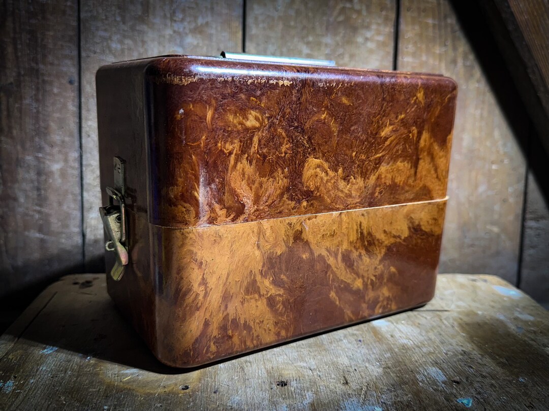 Army Military Bakelite Box Vintage Dosimeter DP-24 AMMO Chest Organizer ...