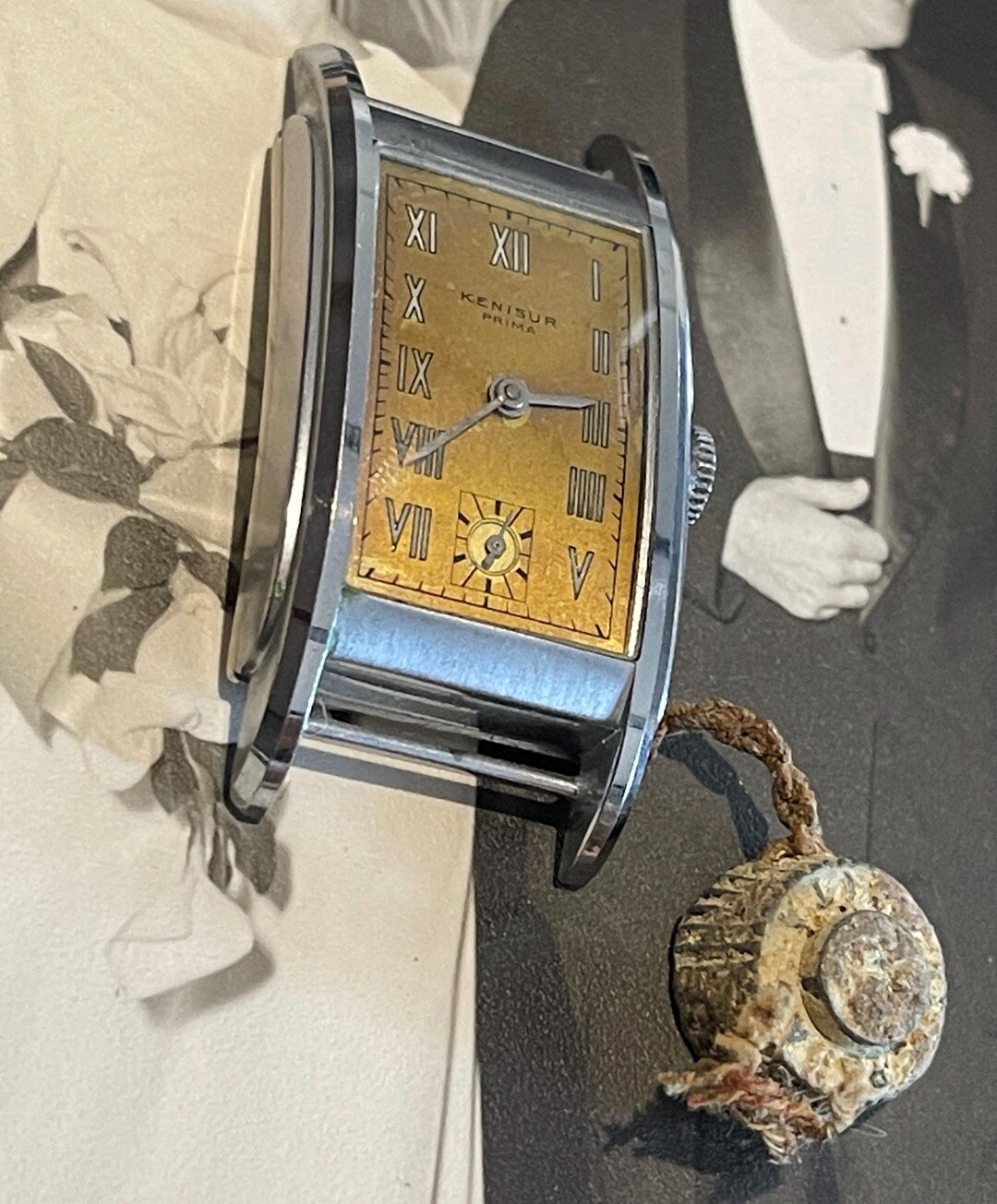 KENISUR Prima Art Deco Wristwatch | Swiss 1930s Rectangular Wristwatch ...