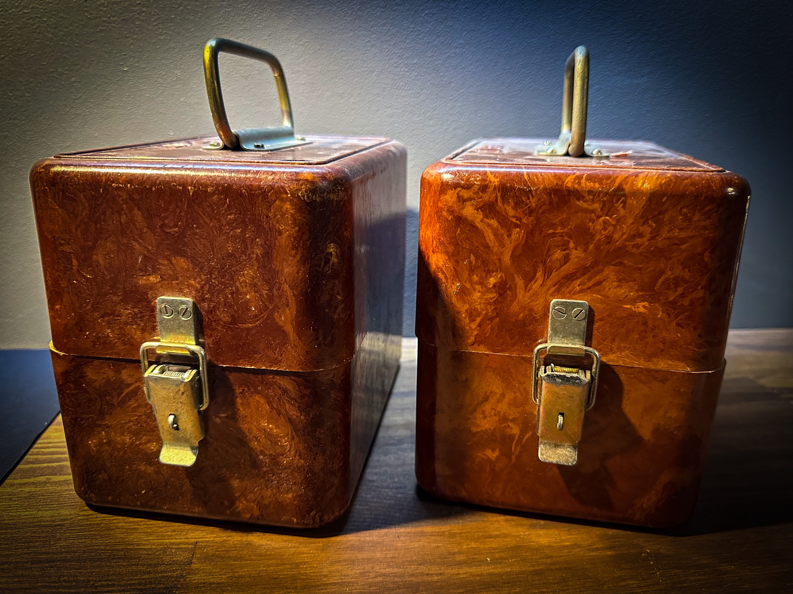 Army Military Bakelite Box Vintage Dosimeter DP-24 AMMO Chest Organizer ...